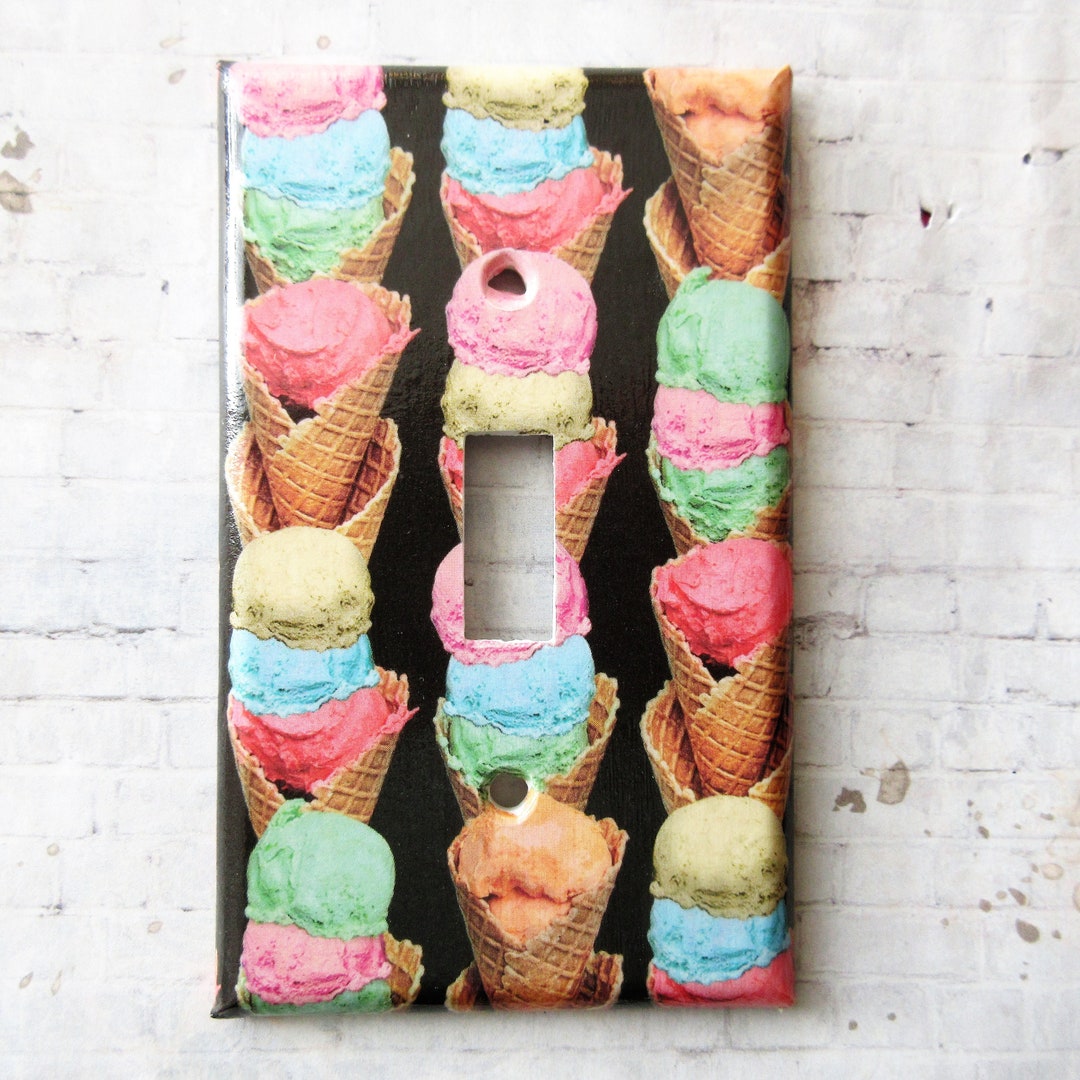 Fun Ice Cream Decor, Ice Cream Cone Themed Decor, Food Decor ...