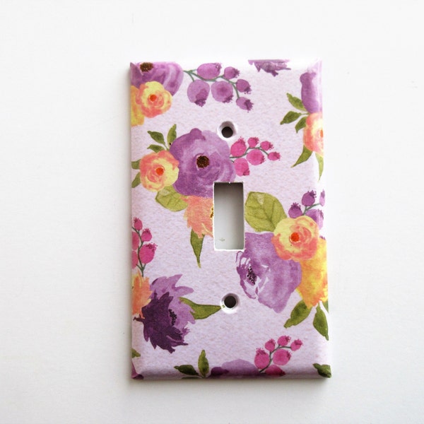 Floral Switchplates - Etsy