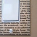 Single Lightswitch Covers, Book Page Decor, Switch Plates, Lightswitch ...