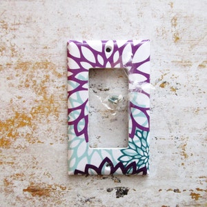 Floral Decor Lightswitch Covers, Unique Decor, Switchplate Cover ...