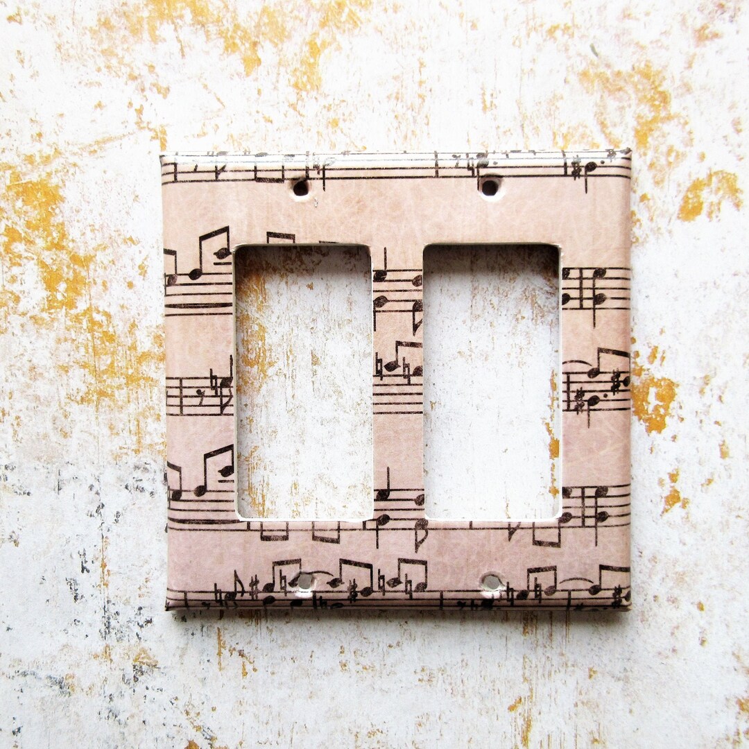 Sheet Music Decor Lightswitch Covers, Music Stuff, Music Note Items ...