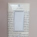Single Lightswitch Covers, Book Page Decor, Switch Plates, Lightswitch ...