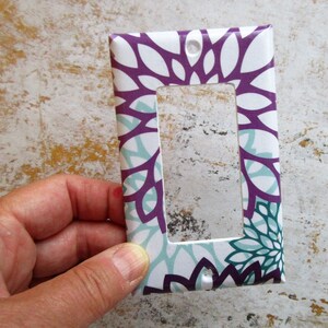 Floral Decor Lightswitch Covers, Unique Decor, Switchplate Cover ...