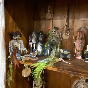 Halloween Pirate Skeleton or Mermaid Decor - Etsy