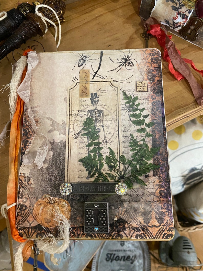 Skeleton Journal - Etsy