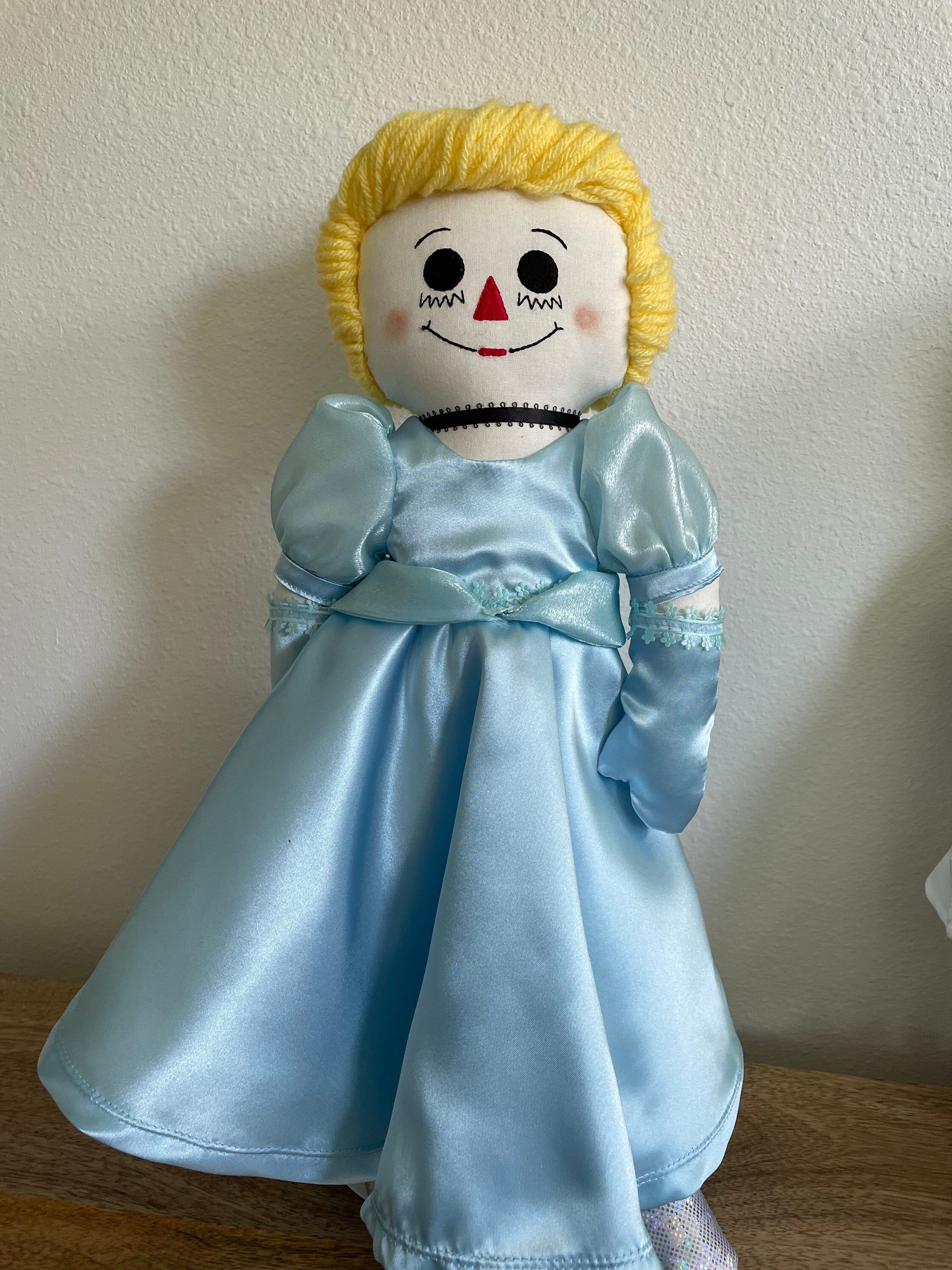 Raggedy Ann as Princess Cinderella Handmade - Etsy