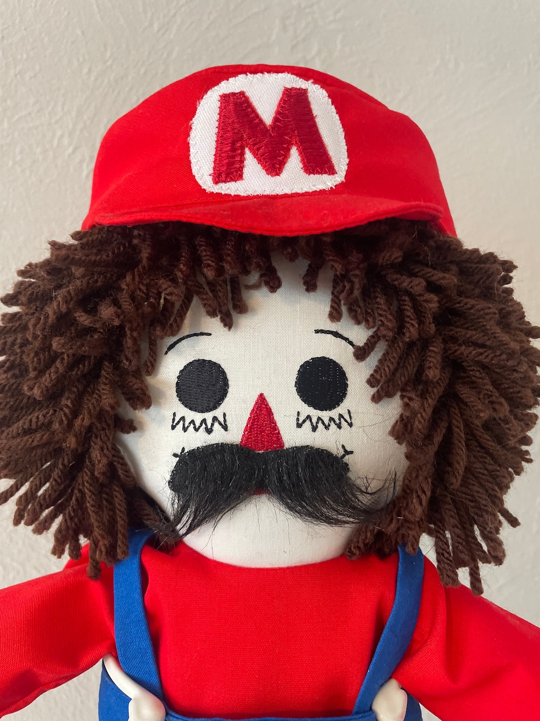17 Inch Raggedy Andy Inspired by Super Mario Handmade - Etsy