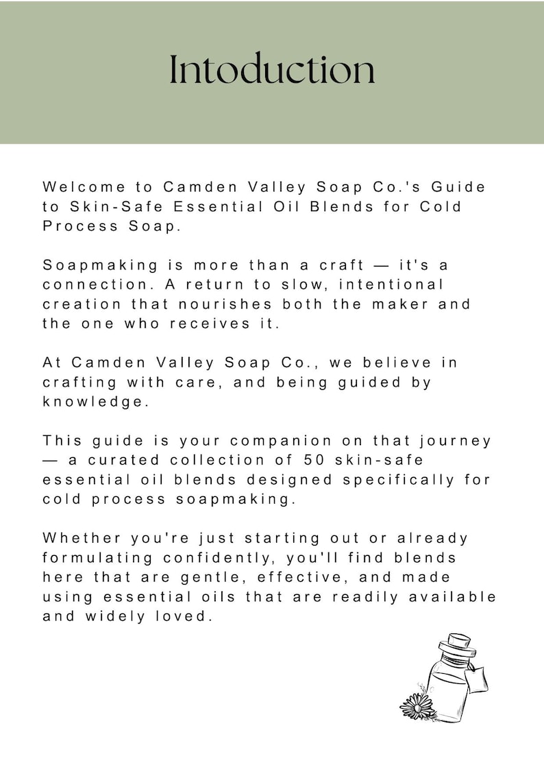 Essential Oil Blends Guide for Soapmaking: Skin-safe Recipes (digital ...