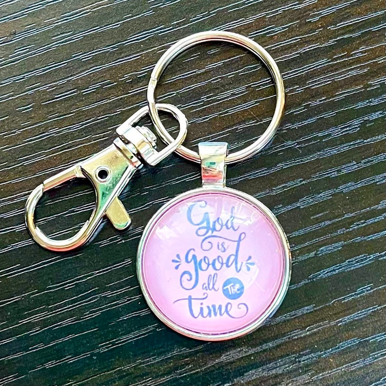 Christian Keychain Jesus Key Chain Faith Key Ring - Etsy