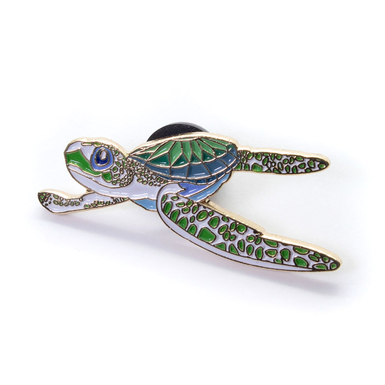 Turtle Lapel Pin - Etsy