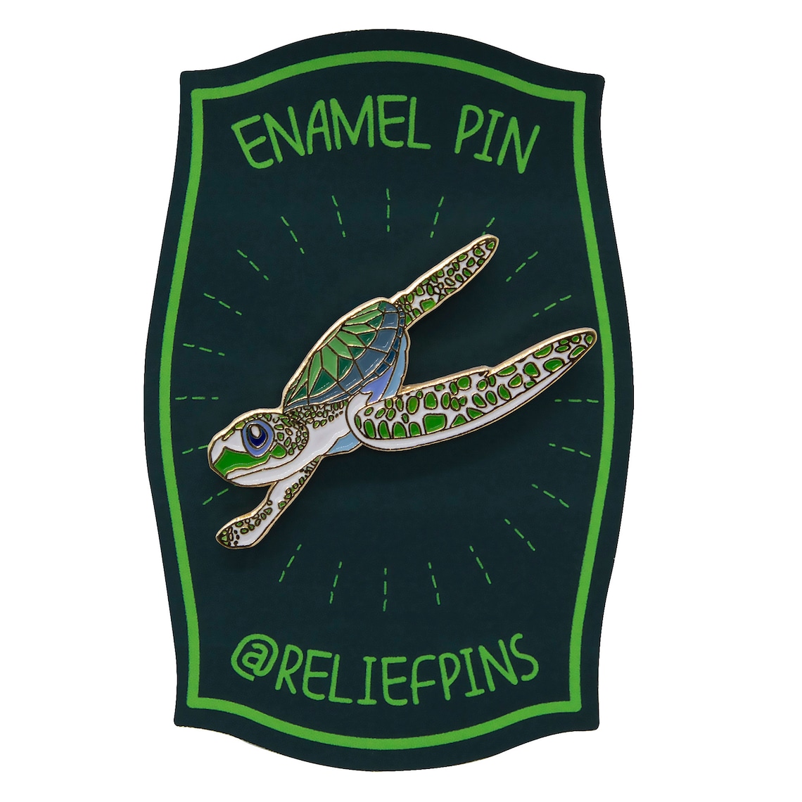 Turtle Lapel Pin - Etsy