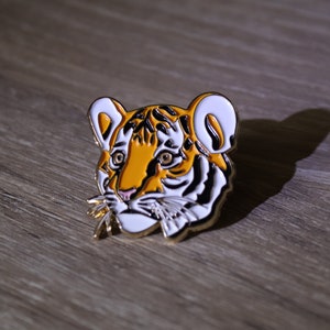 Tiger Pin endangered Species - Etsy