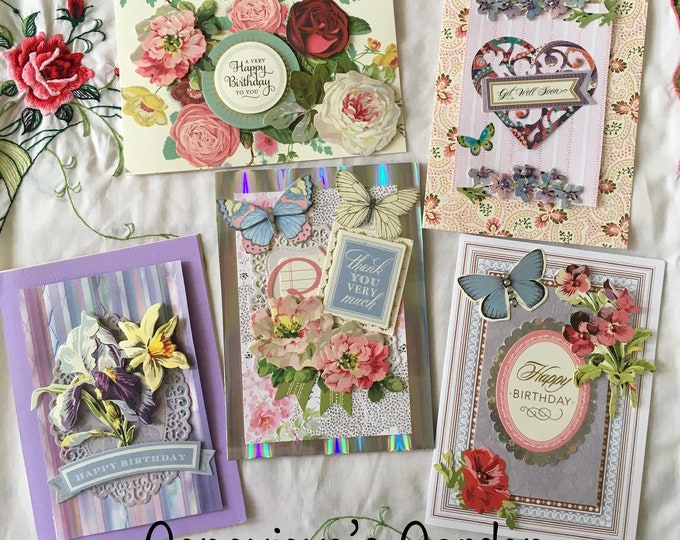 Beautiful Handmade Card Collection 101 - Etsy