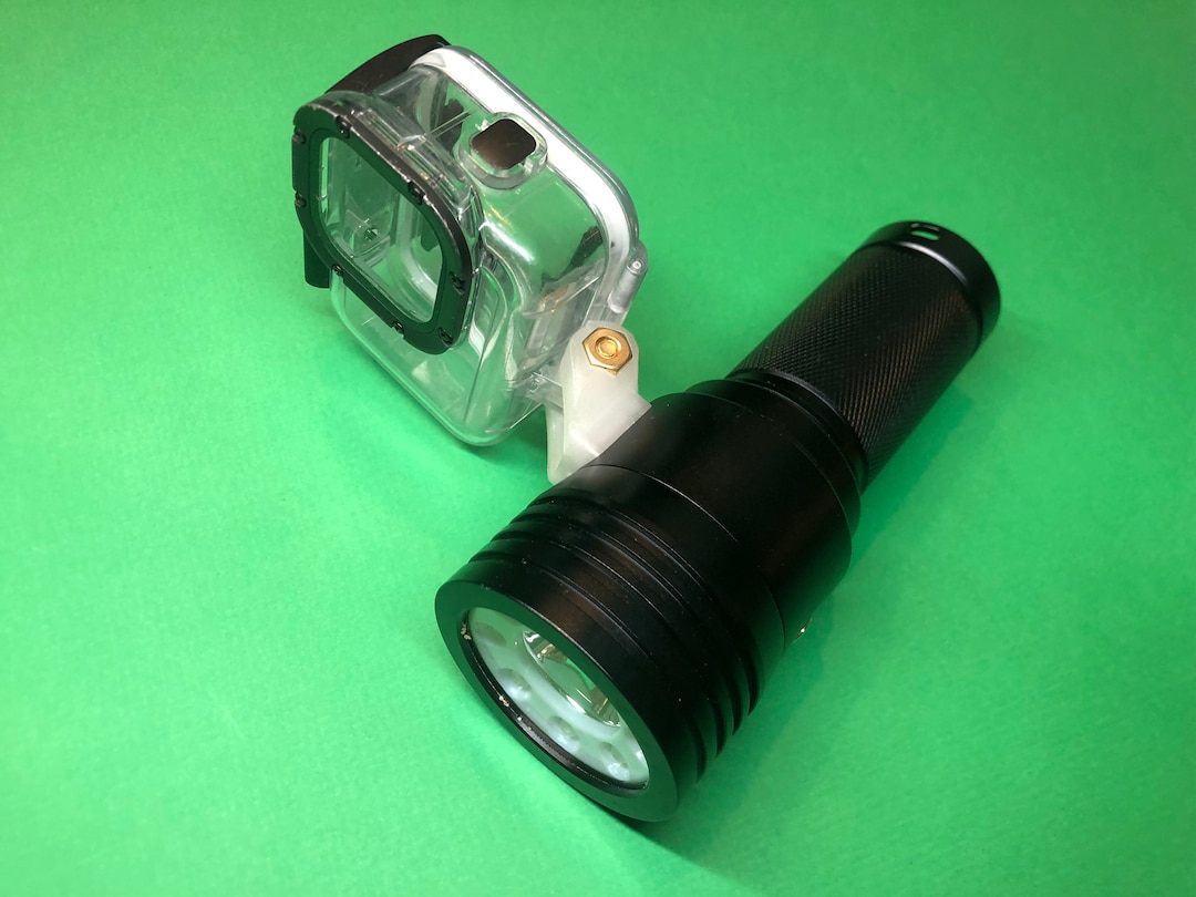 Gopro Mount for Big Blue Flashlights - Etsy