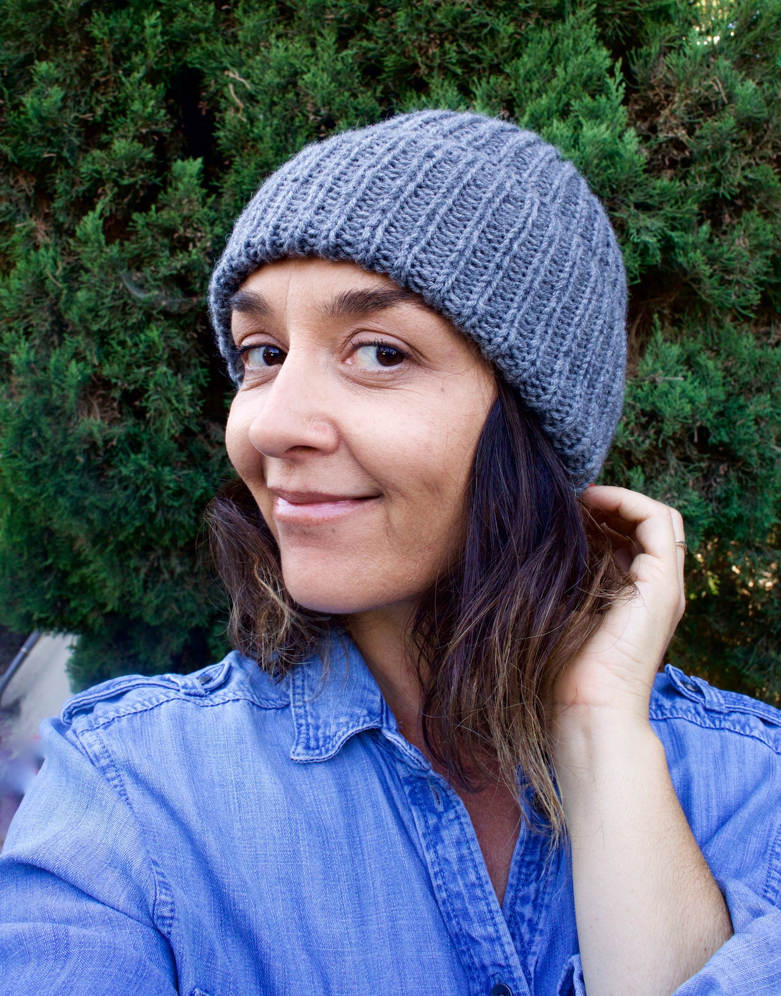 Toque Beanie // Folded Brim Beanie // Merino Wool Beanie // Fisherman ...