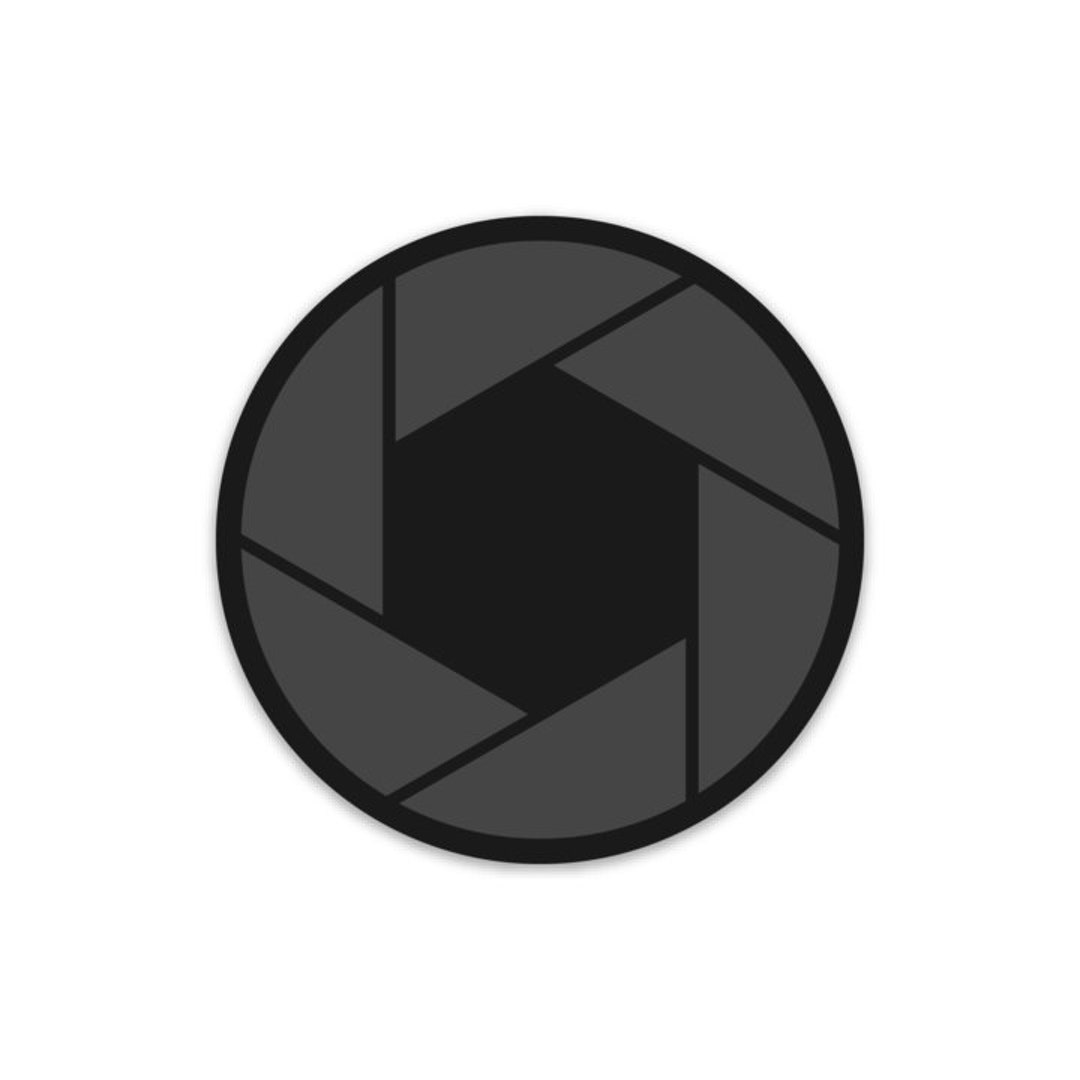 Shutter (camera Sticker) - Etsy