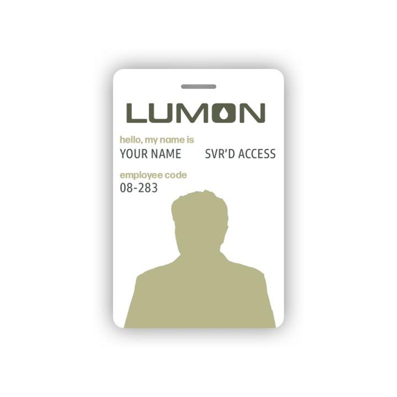 Lumon Industries Employee Badge - Etsy