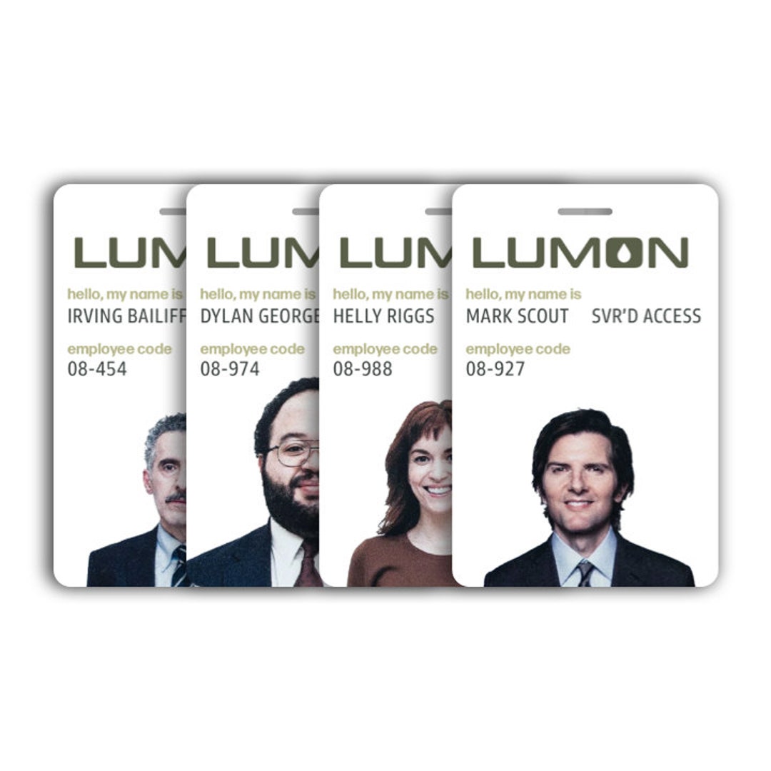 Lumon Industries Employee Badge - Etsy