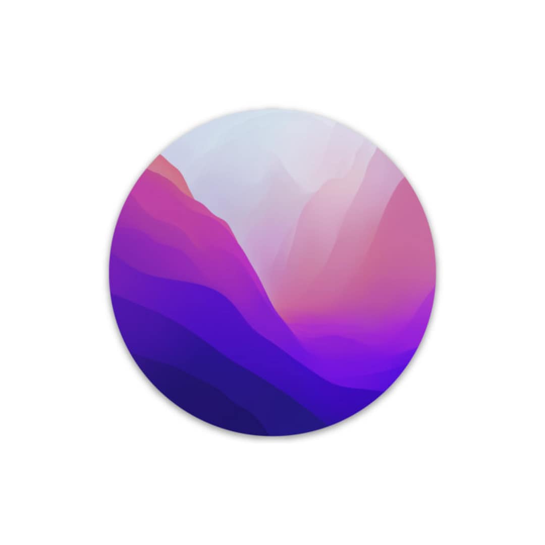 Monterey (mac Sticker) - Etsy
