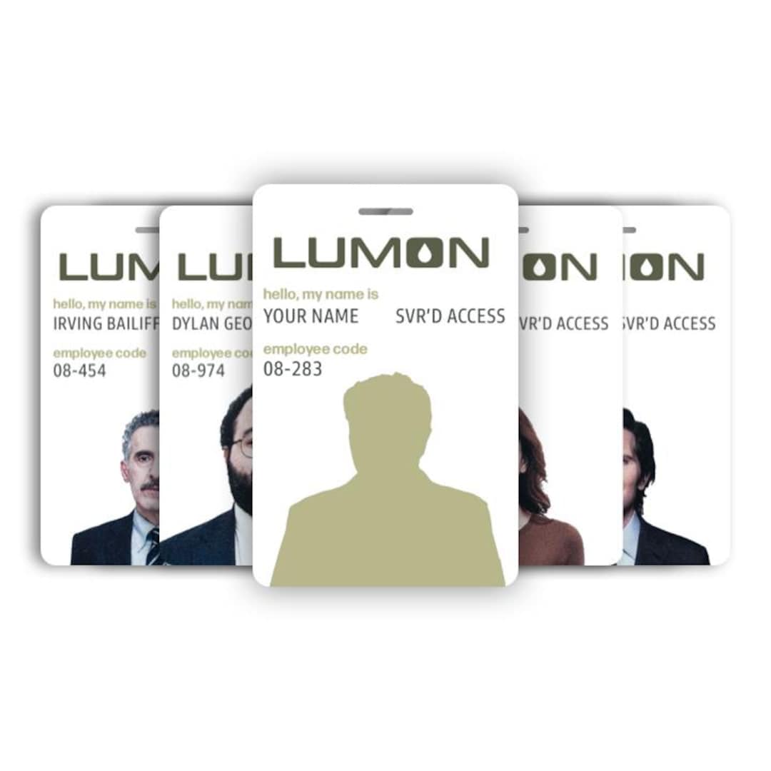 Lumon Industries Employee Badge - Etsy UK