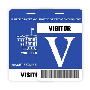 White House Staff Badge (replica Prop) - Etsy