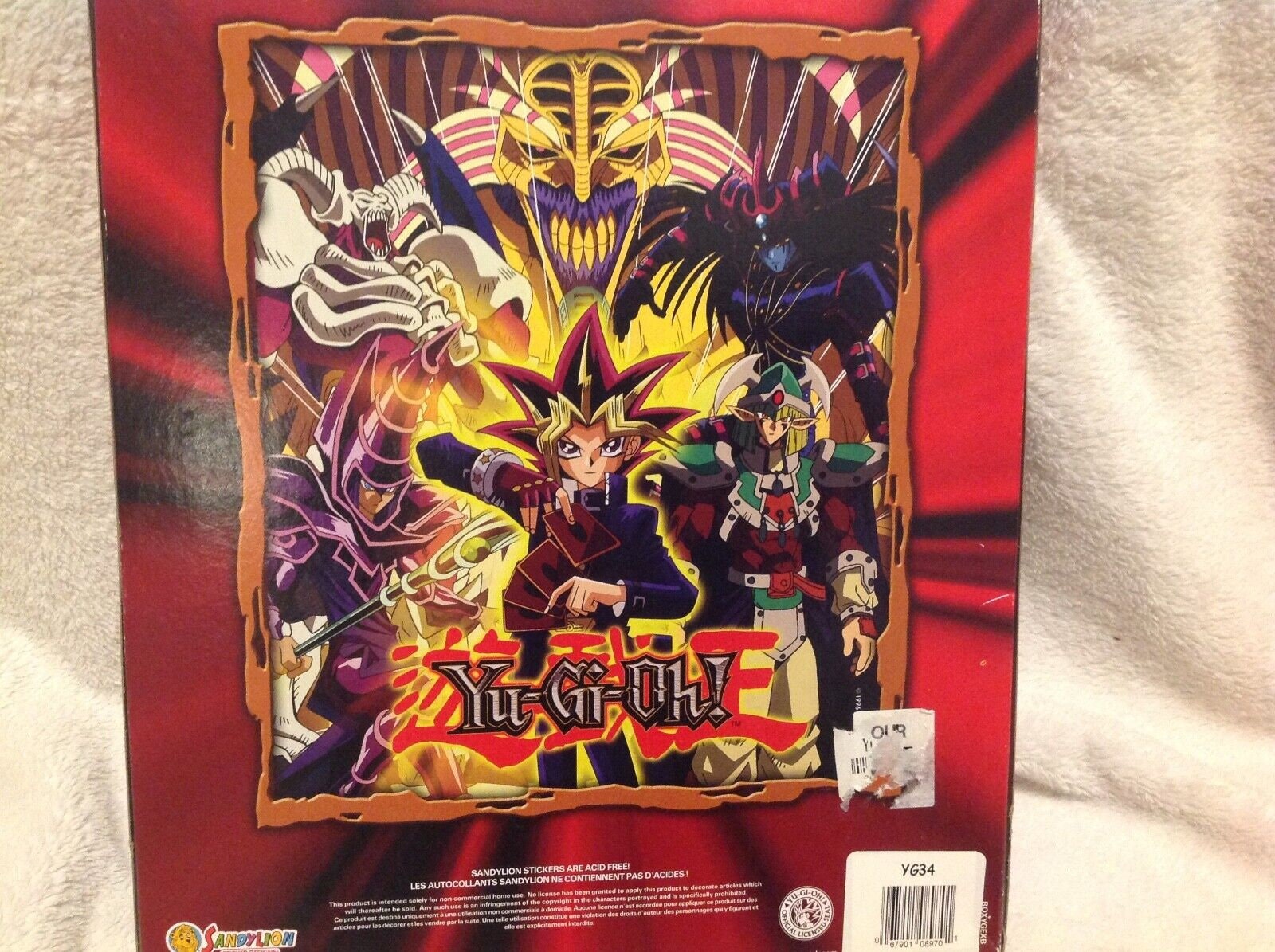 Vintage Sandy Lion Yu-gi-oh Anime Sticker Extravaganza - Etsy