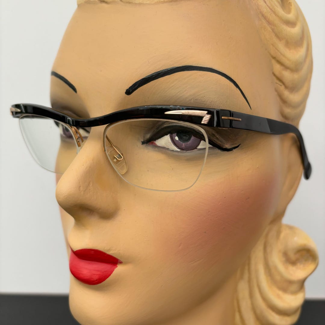 New Old Stock Mid-century Glasses Frame - Etsy