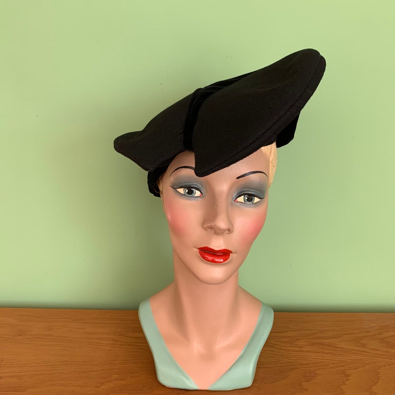 1930s Tilted Beret - Etsy