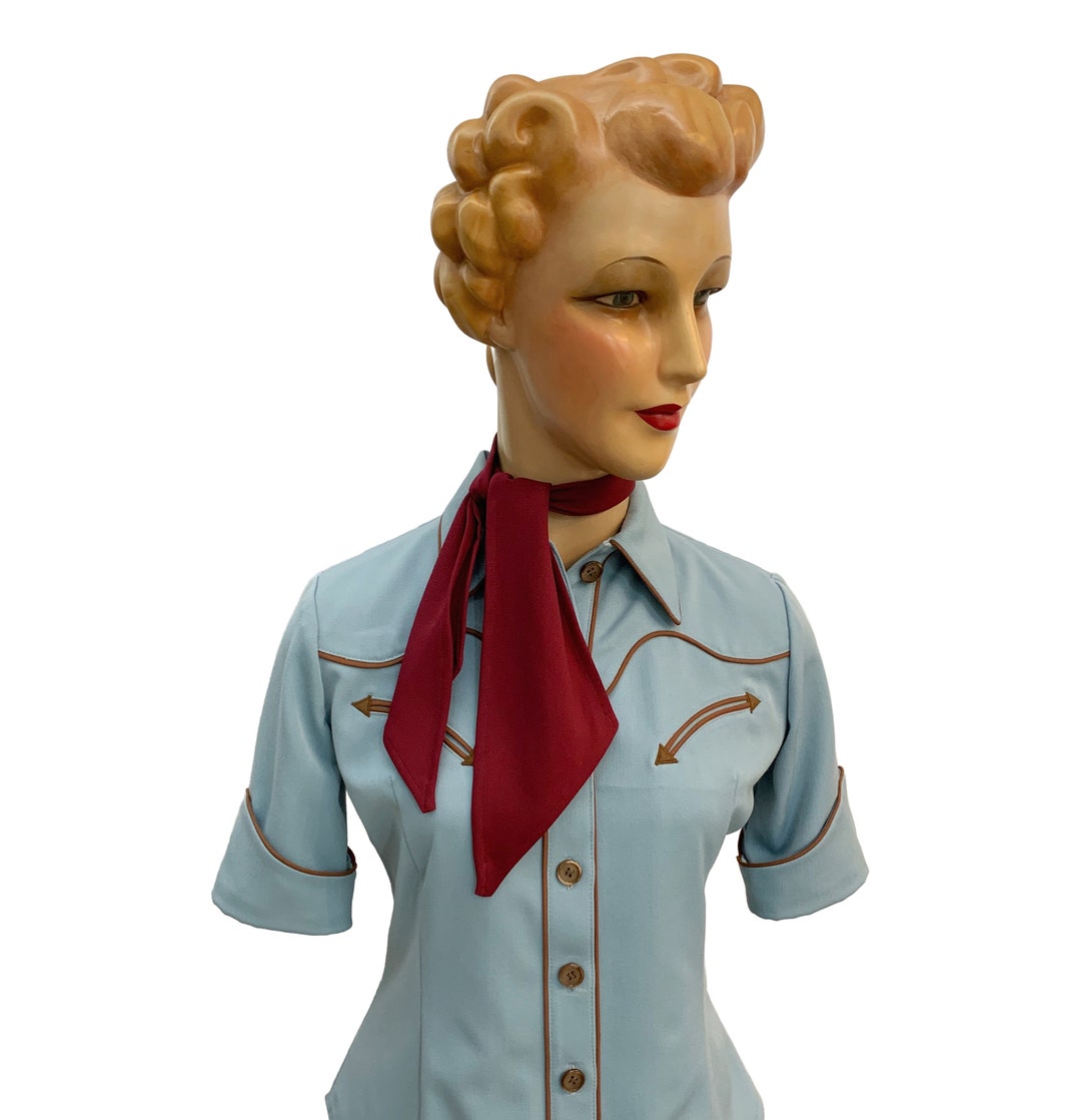 Western Style Scarf - Etsy