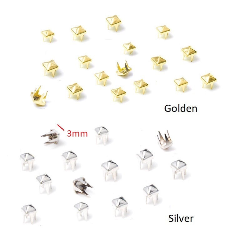 Wholesale Pyramid Studs Nail Head Spike Size 3/5/6/7/8/9/10/11/12 Mm ...