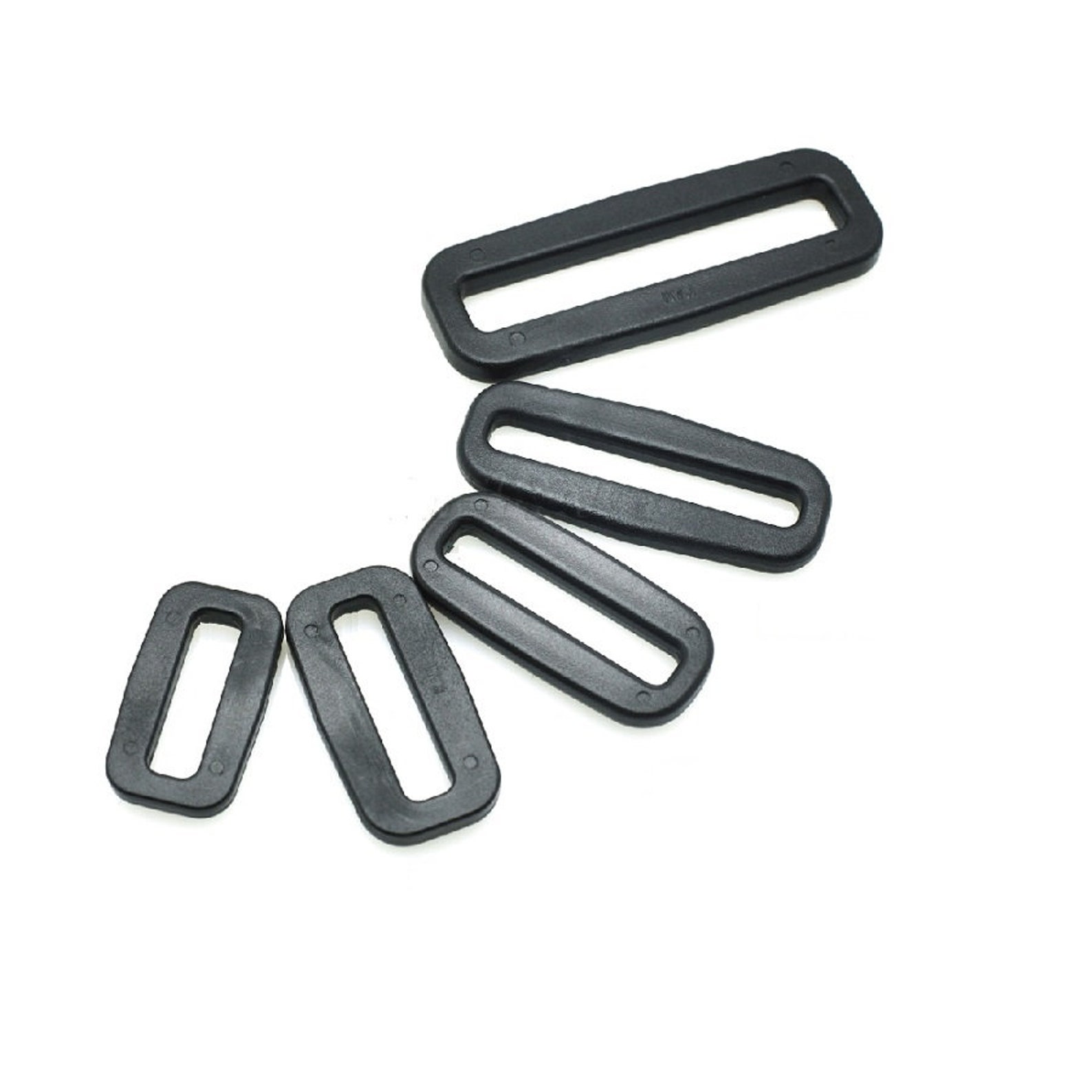 Wholesale Plastic Rectangular Rings Slider Buckle Backpack Strap ...