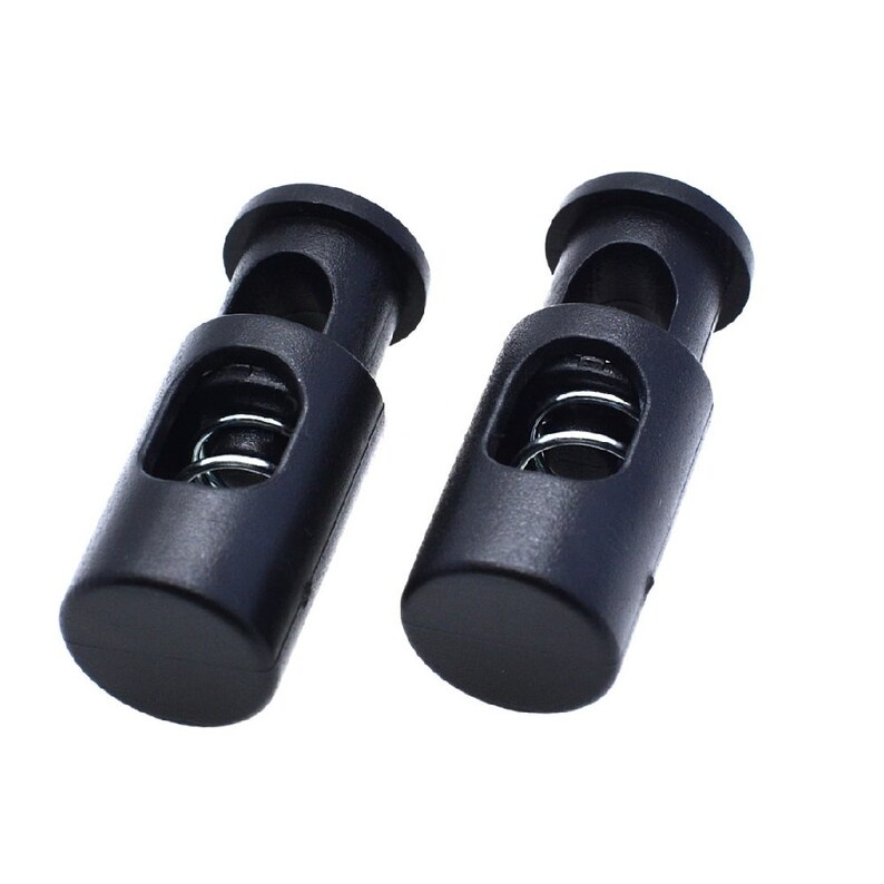 Wholesale Cord Lock With Spring / Black Plastic Cord Stoppers ...