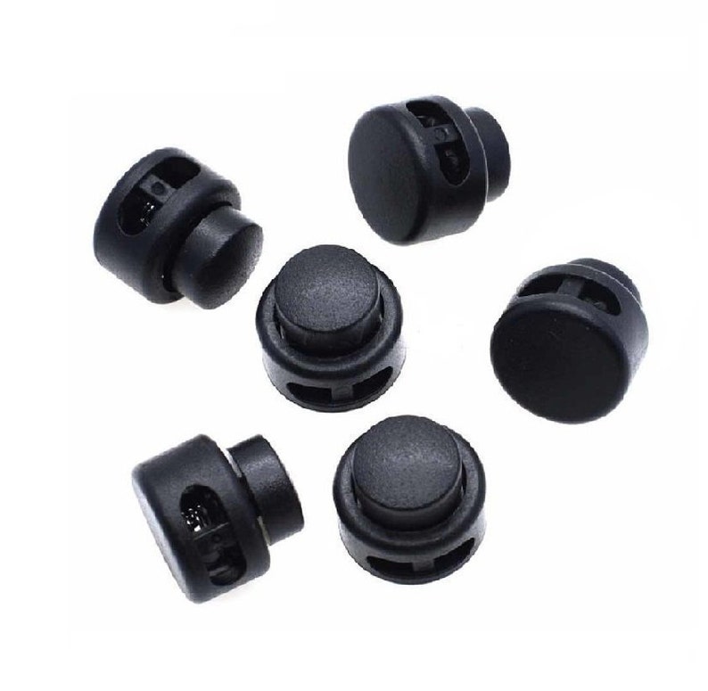 Wholesale Cylinder Toggle Clip Size 18 X 19 Mm / 2 Holes Cord Lock With ...