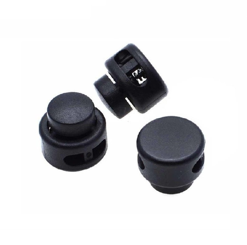 Wholesale Cylinder Toggle Clip Size 18 X 19 Mm / 2 Holes Cord Lock With ...