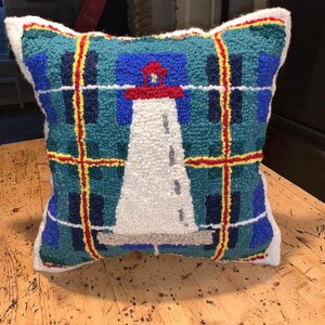 Custom Rug Hooked Pillows - Etsy