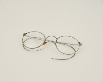 Wire frame glasses | Etsy