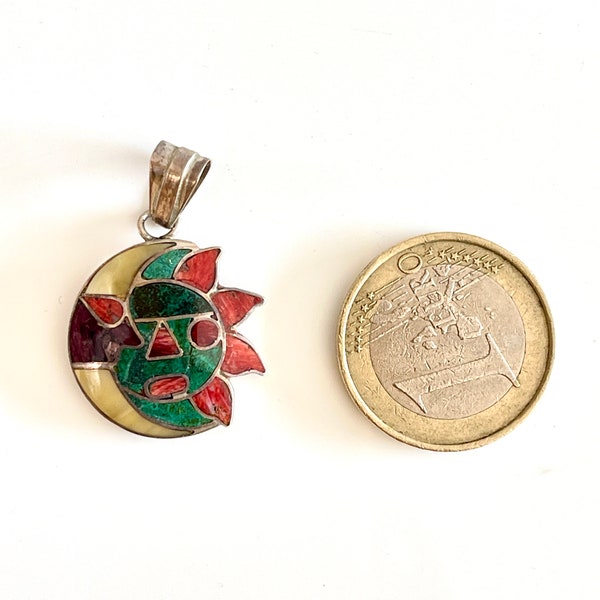Mexican Sun God Pendant - Etsy