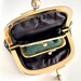 Coin Purse French Vintage Soft Bottle Green Leather Pouch Double ...