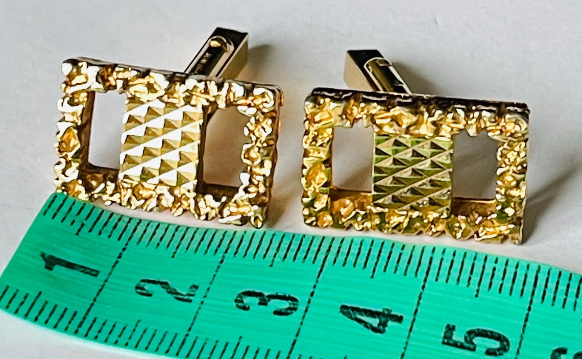 Cuff Links Cufflinks French Vintage Designer Jewellery P BALMAIN ...
