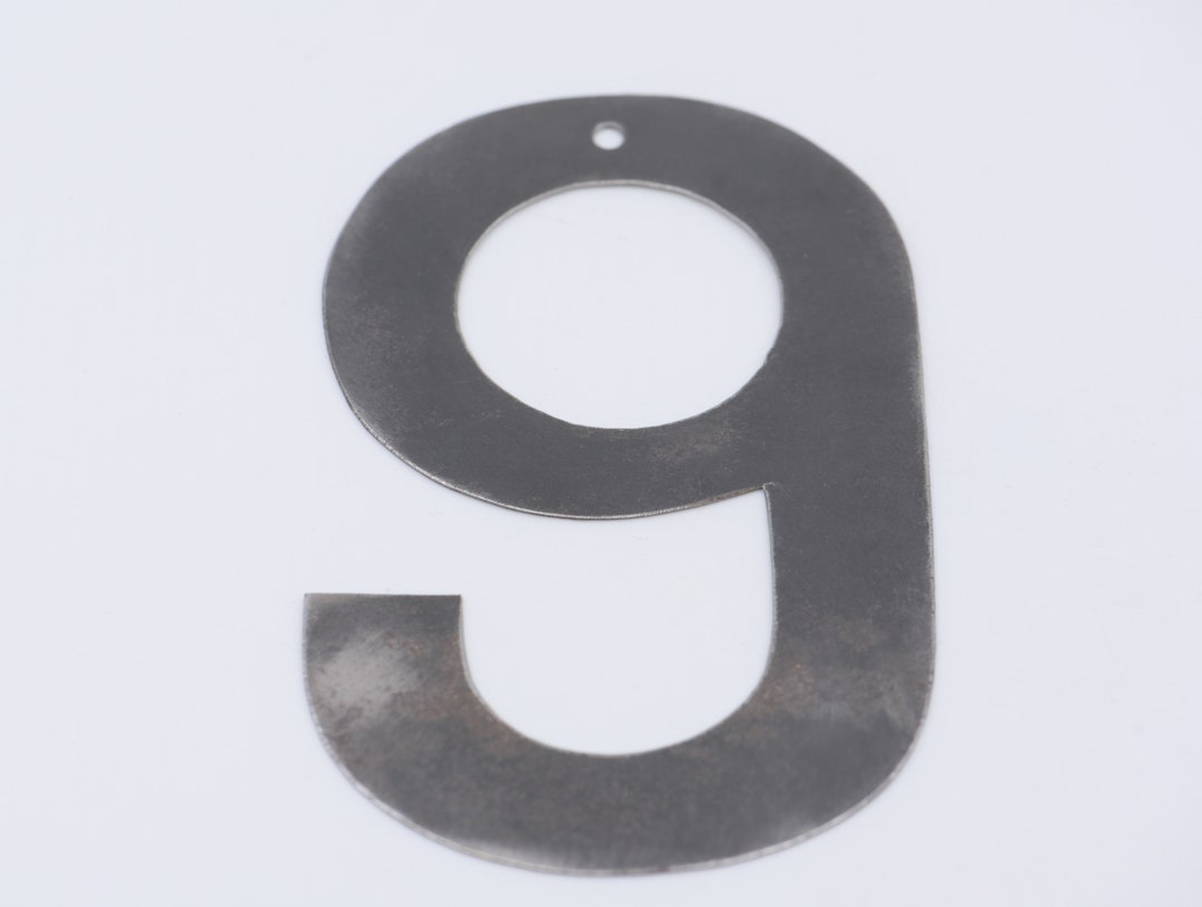 Metal Sign Number Nine Vintage Light Industrial Salvage Metal - Etsy