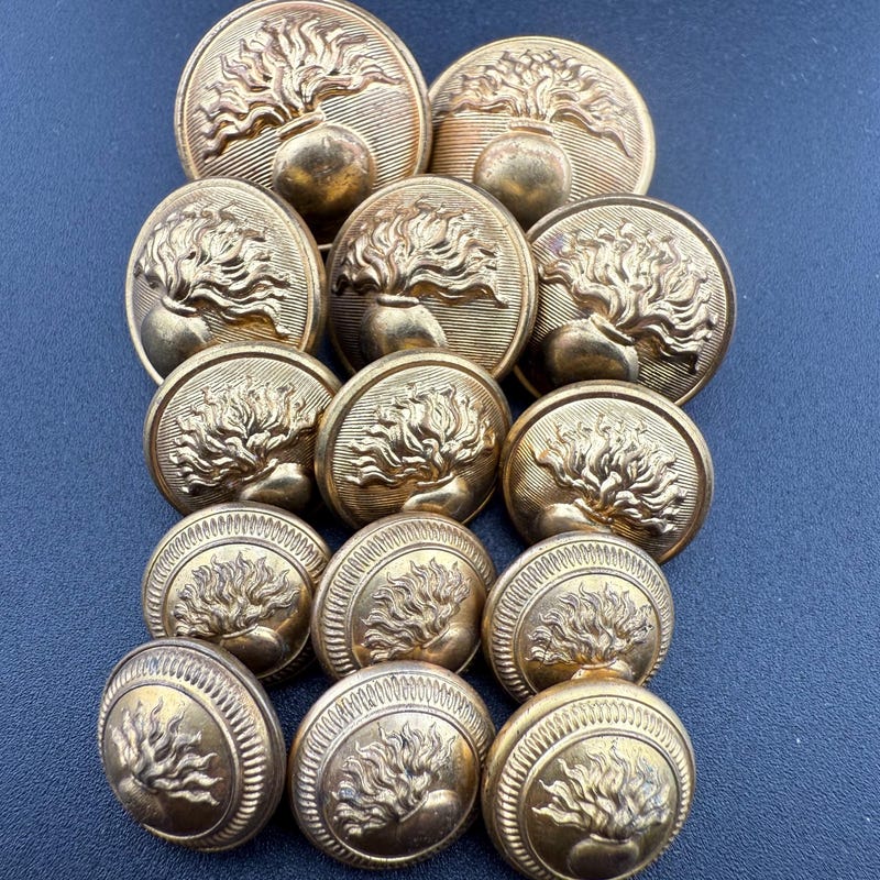 Half Dome Buttons - Etsy