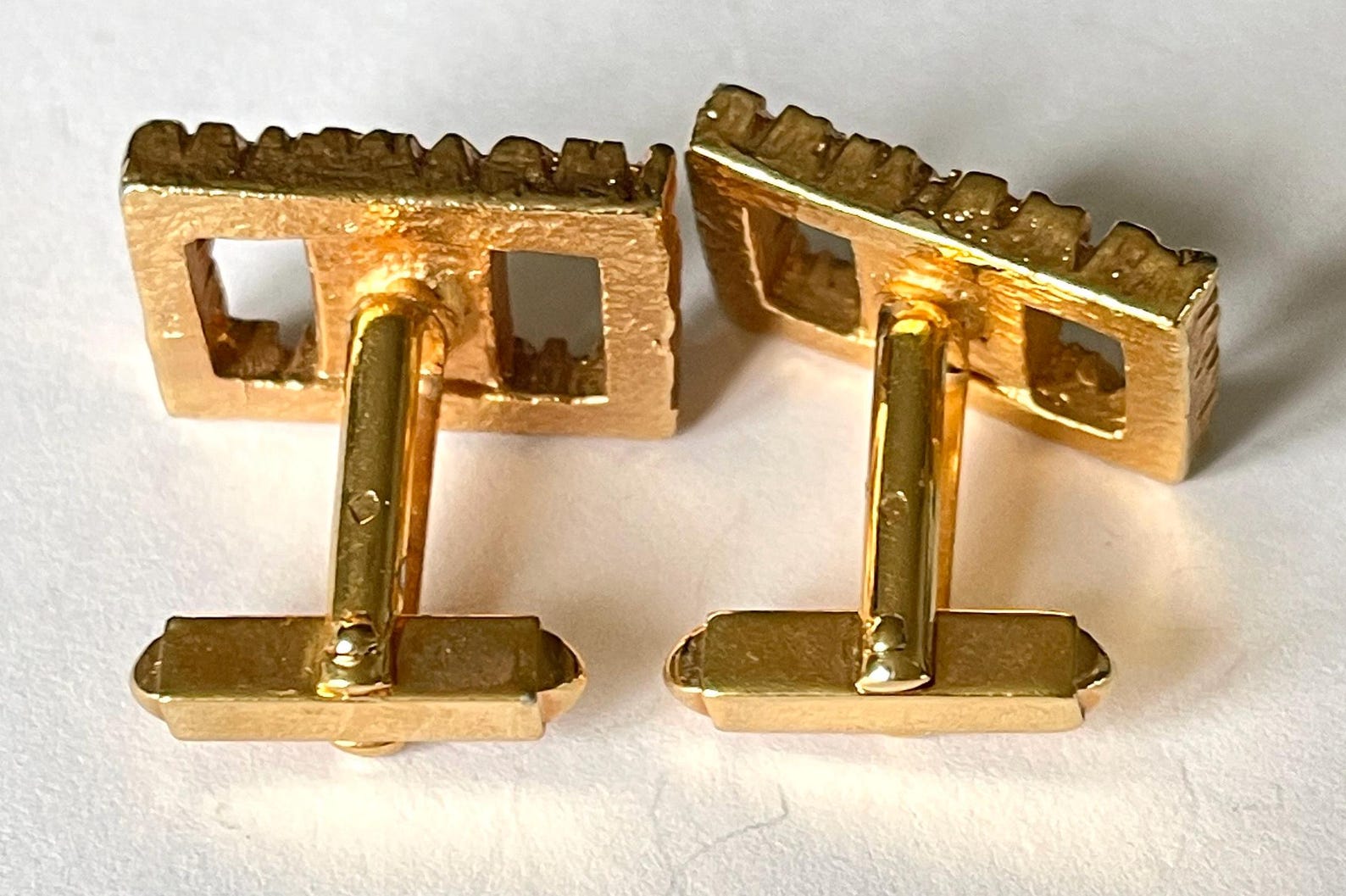 Cuff Links Cufflinks French Vintage Designer Jewellery P BALMAIN ...