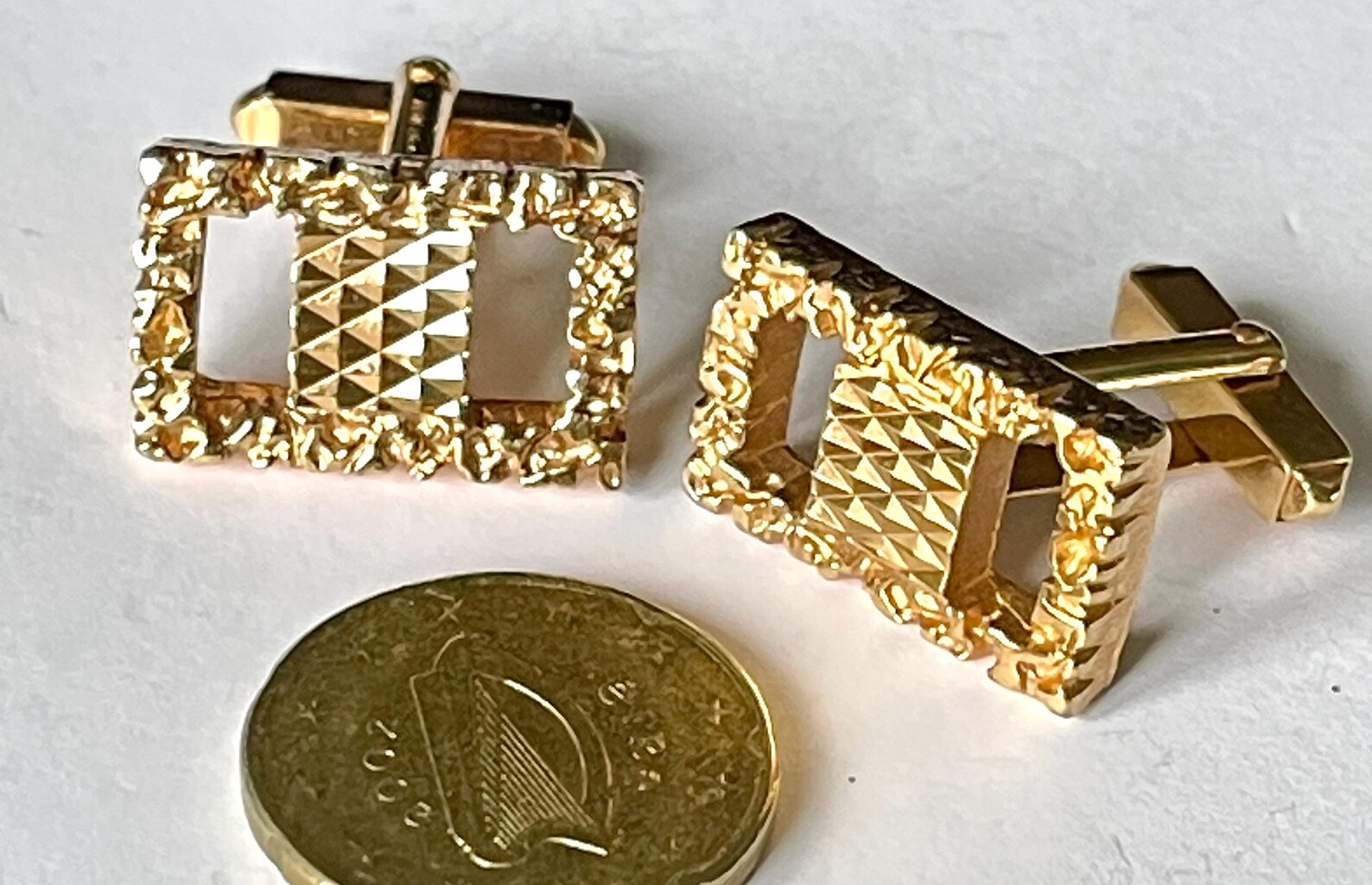 Cuff Links Cufflinks French Vintage Designer Jewellery P BALMAIN ...