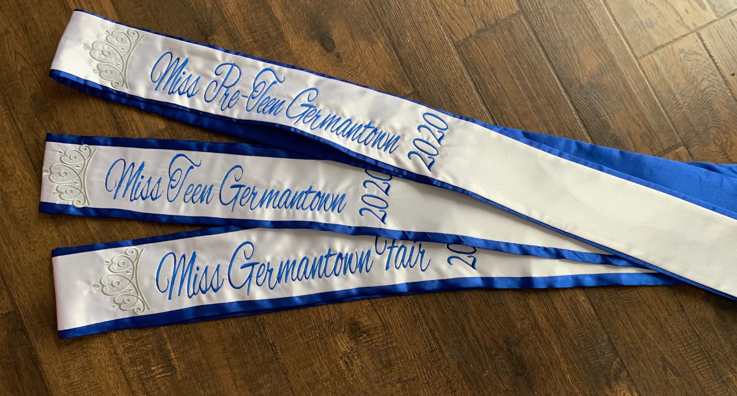 Pageant Sashes Bridal sashes Embroidery Satin Sashes | Etsy