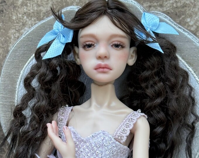 Hand Made 4-5 Inch Wig for Lora Ptichka Doll - Etsy