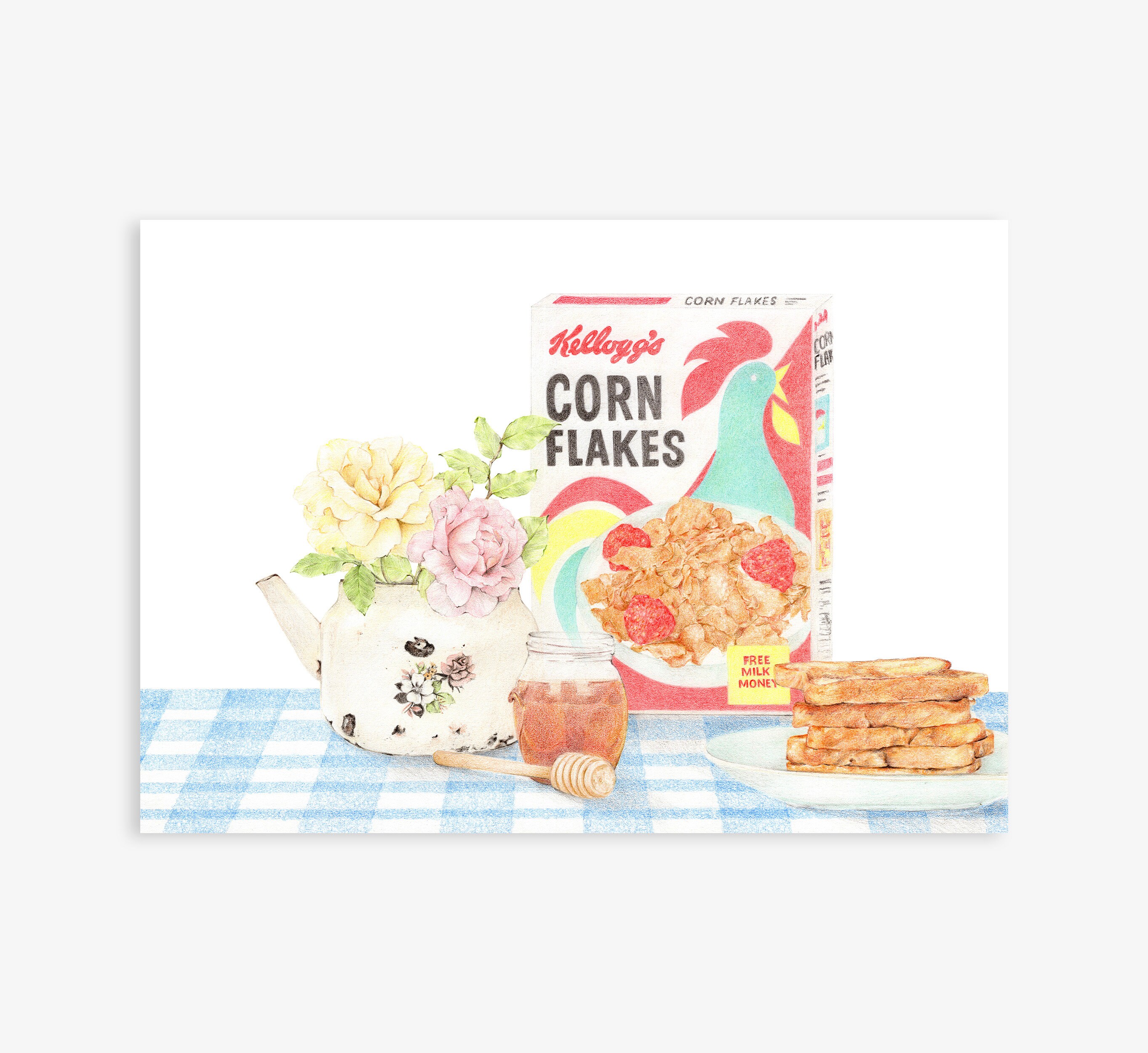 Corn Flakes Box Art