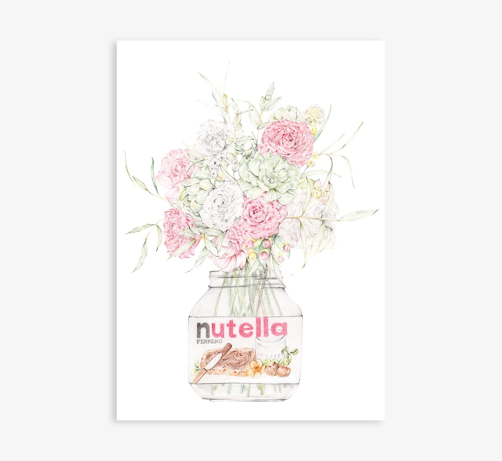 Nutella Tumblr Drawing