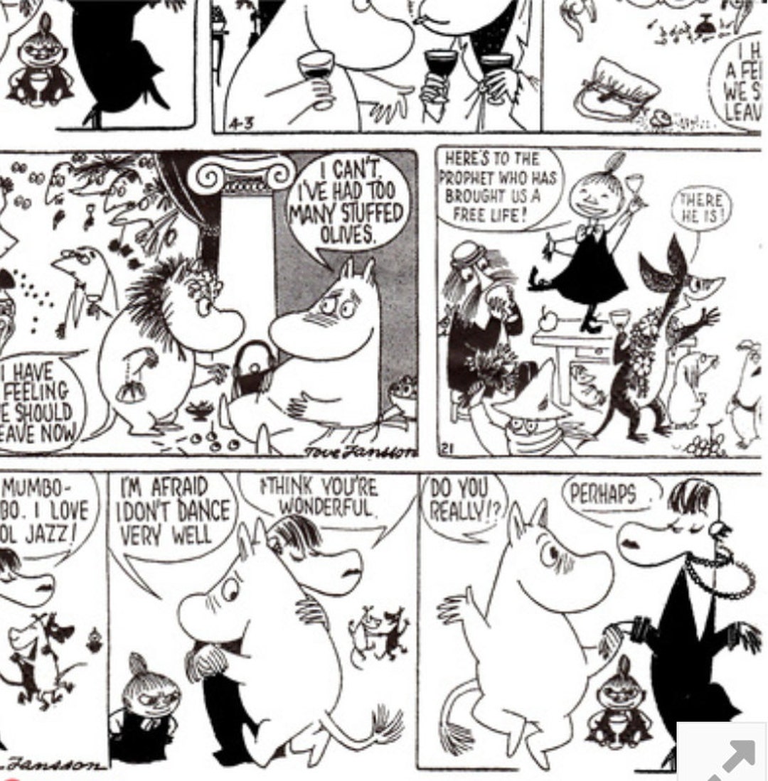 Sarjakuvamuumi Moomin Paper Napkins for Dining, Decoupaging, 33x33cm ...