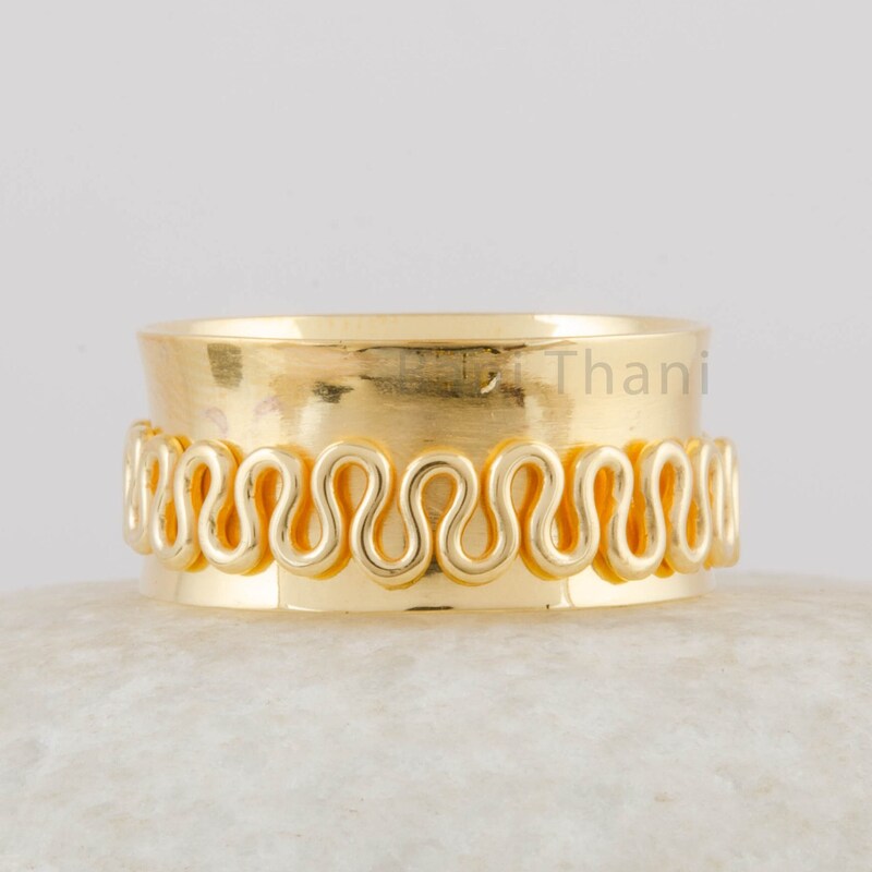 Gold Spinner Ring - Etsy