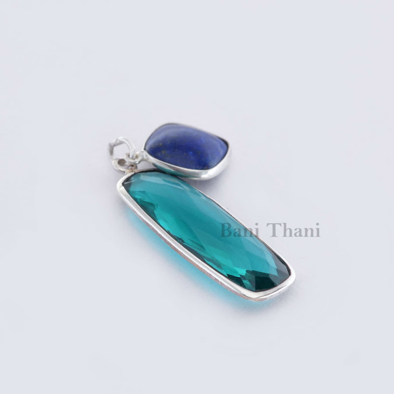 Teal Quartz Long Rounded Rectangle 11x30mm, Lapis Square 12mm Gemstone ...